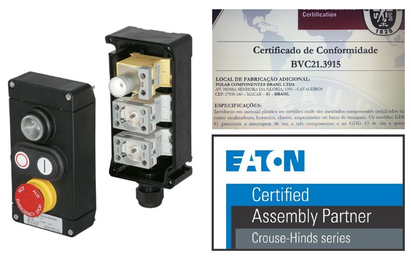 CEAG - Botoeiras, Unidade de Controle, Caixas de Junção e Painés de ...